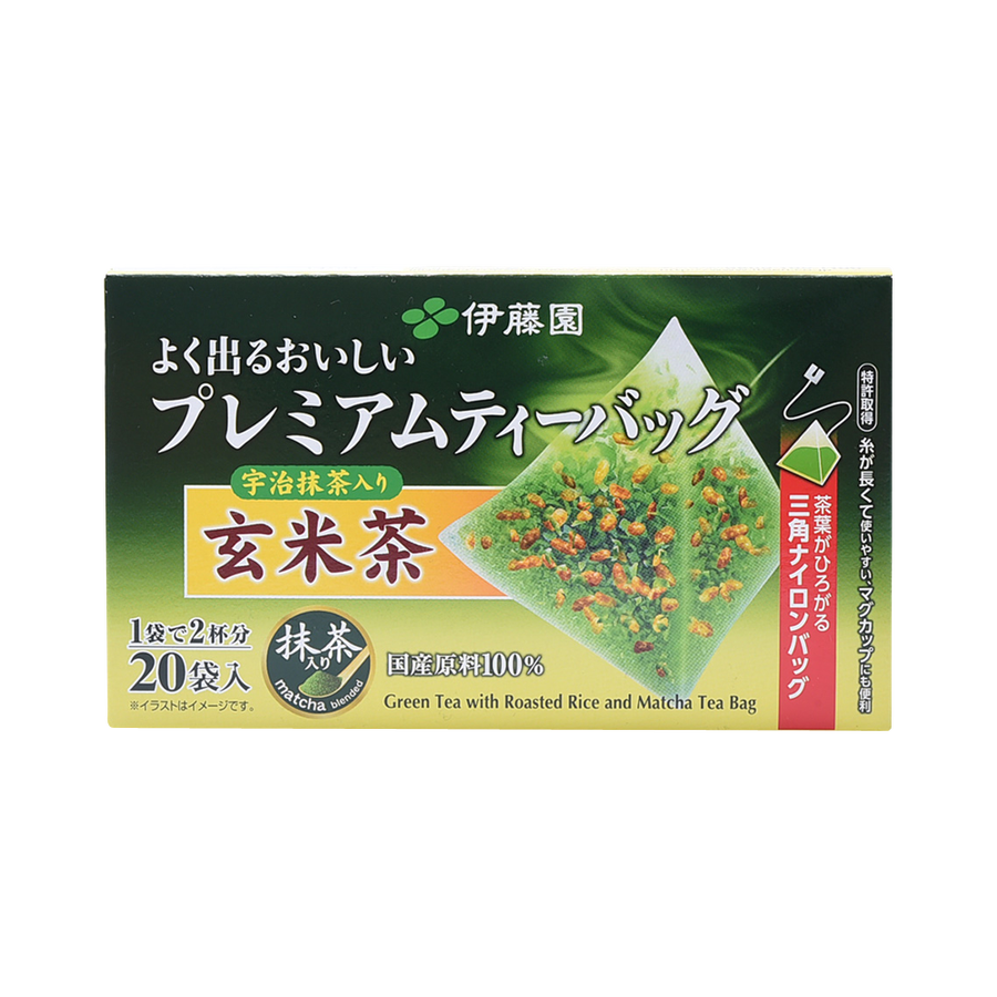 Itoen 伊藤园高级玄米茶itoen 伊藤园特色饮品冲泡茶豌豆公主